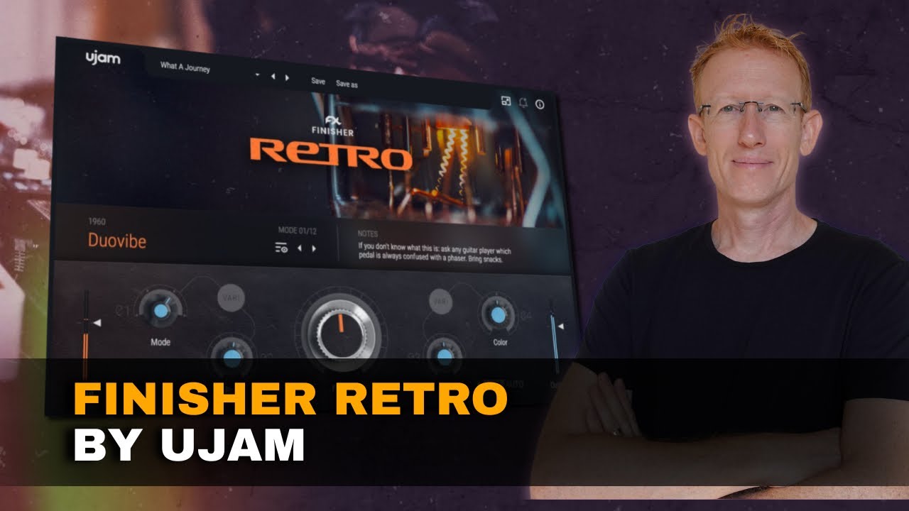UJAM Finisher Retro - Review and Demo - YouTube