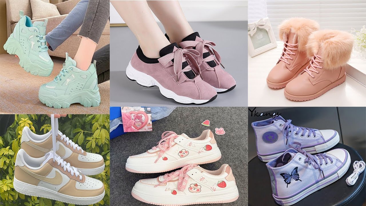 LATEST GIRLS SHOES IDEAS 2023 /TRENDY JOGGERS STYLES GIRLS ...