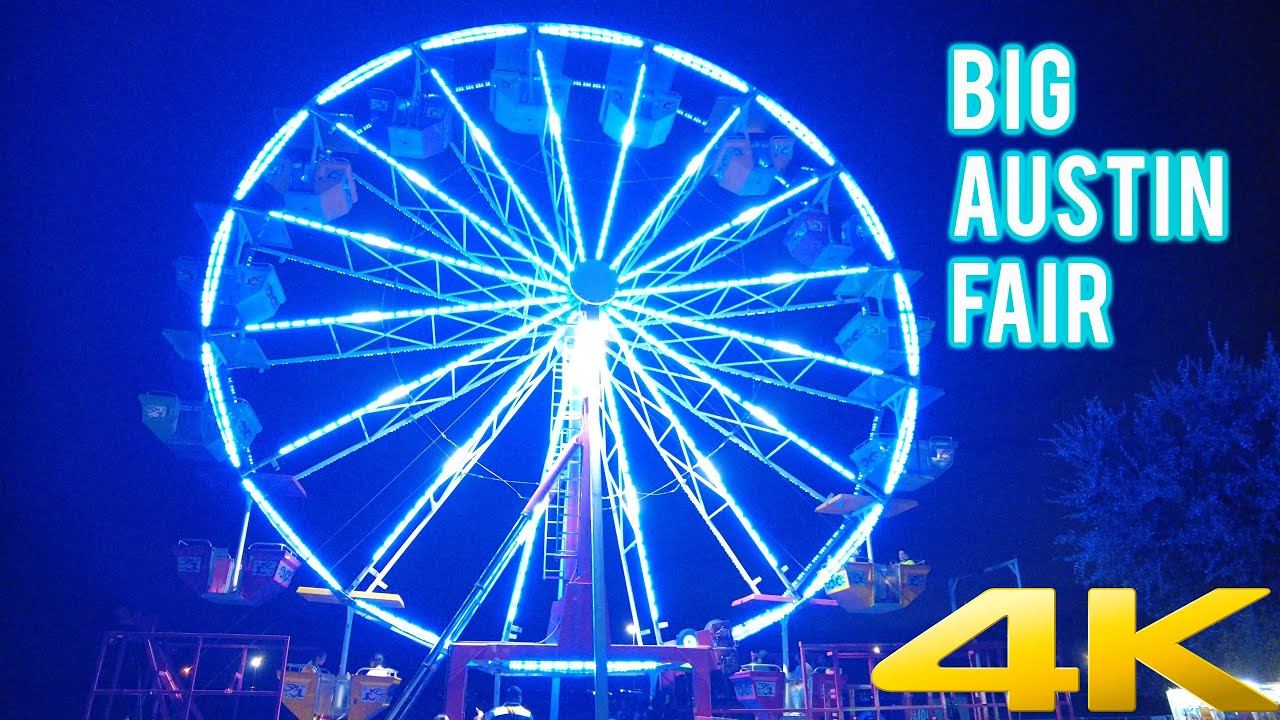 Big Austin Fair 2024 4k POV Walking Video - YouTube
