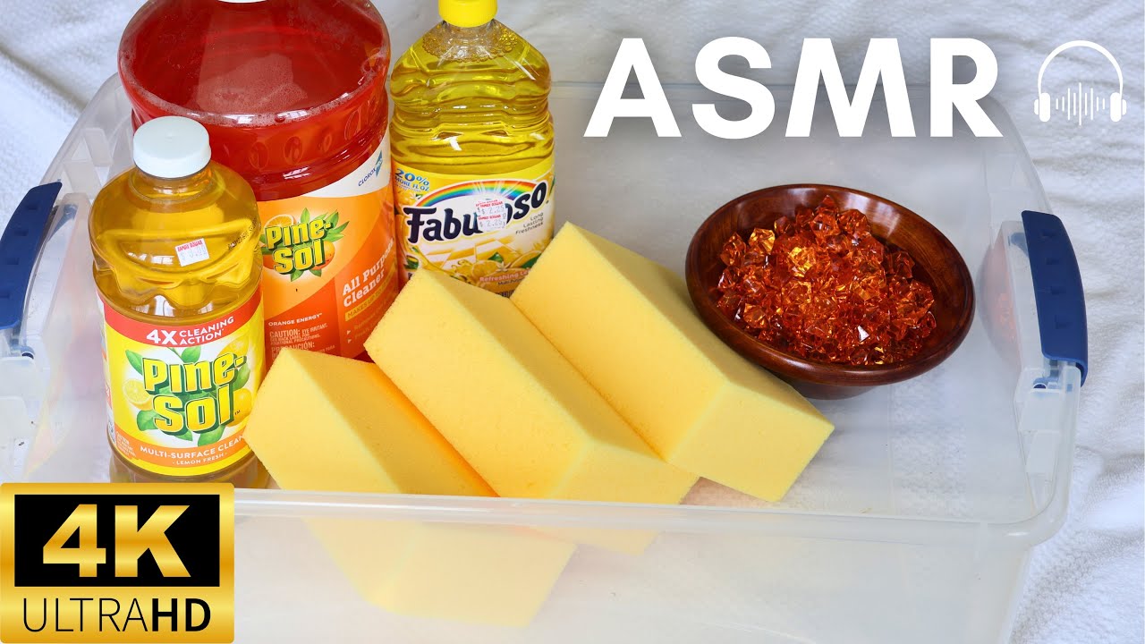 🍊🎃 ASMR Orange Combo w Glass | Unique Texture Sponge Squeeze Oddly ...