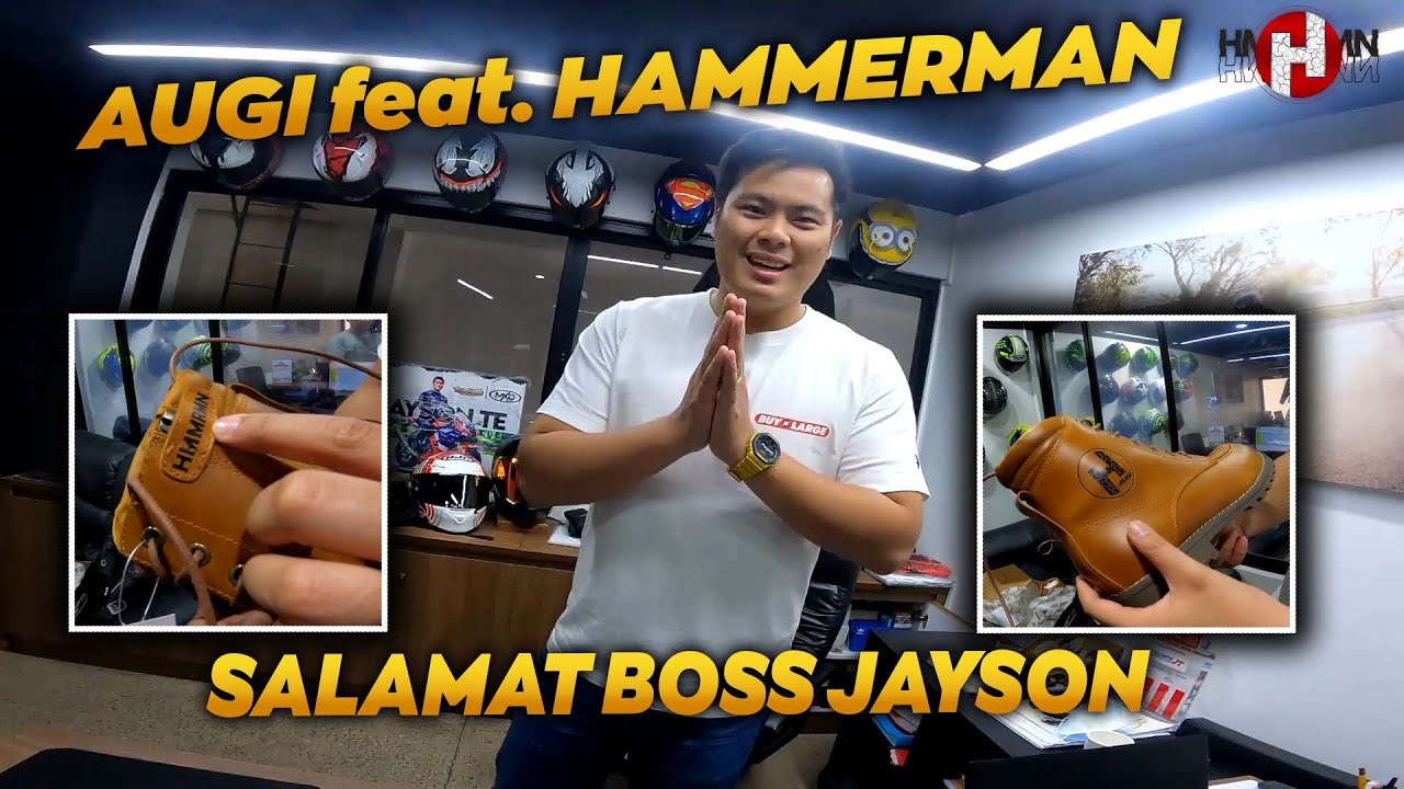 Augi Shoes feat. Hammer Man Shoes | Salamat Boss Jayson - YouTube