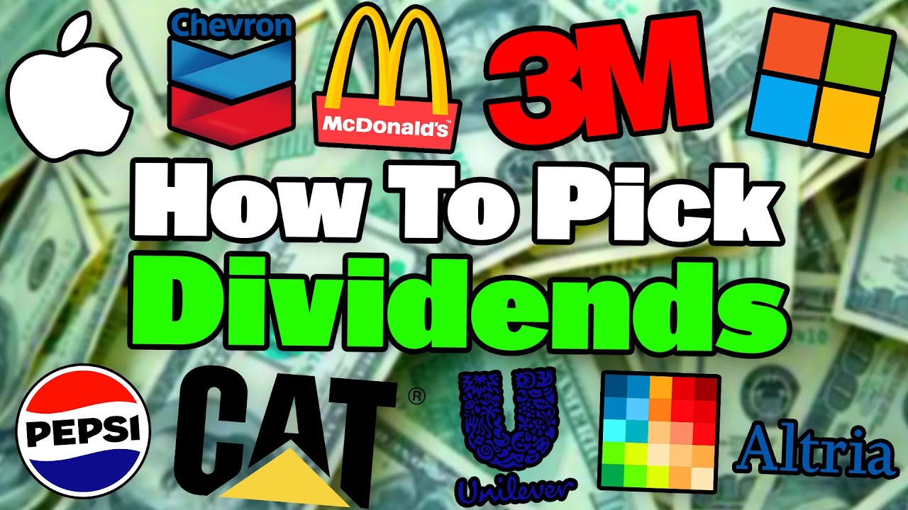 How To Pick Dividend Stocks For Long Term Investing - YouTube