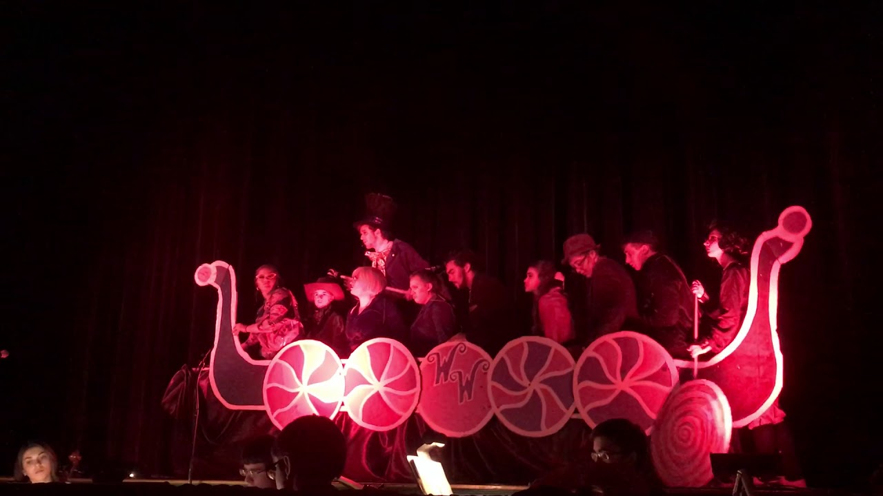 Wonka North Collins High School Musical- Boat ride - YouTube