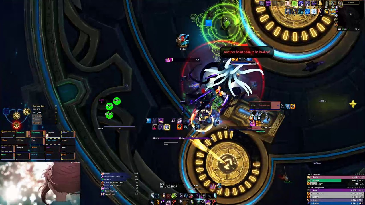 Queen Azshara kill - Shadow priest - special thanks to Denarr - YouTube