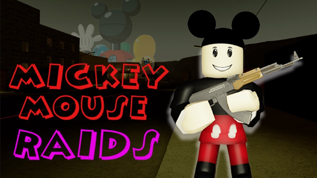 Mickey Mouse RAIDS Arway! | Roblox Anomic - YouTube