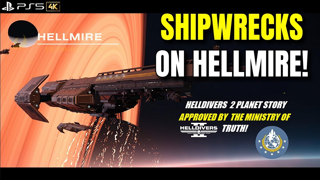 Helldivers 2 | Shipwrecks On Hellmire! - YouTube