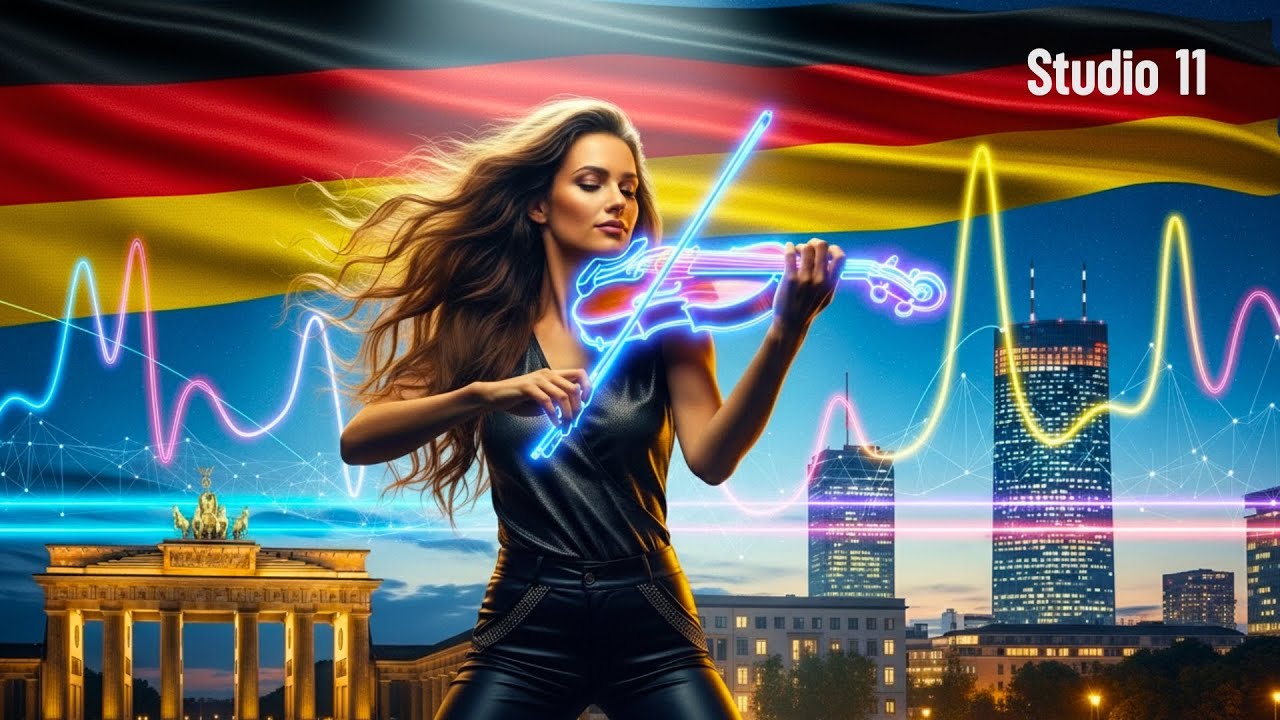 German hard techno x violin fusion 🎻 best hard bass mix 2025 - YouTube