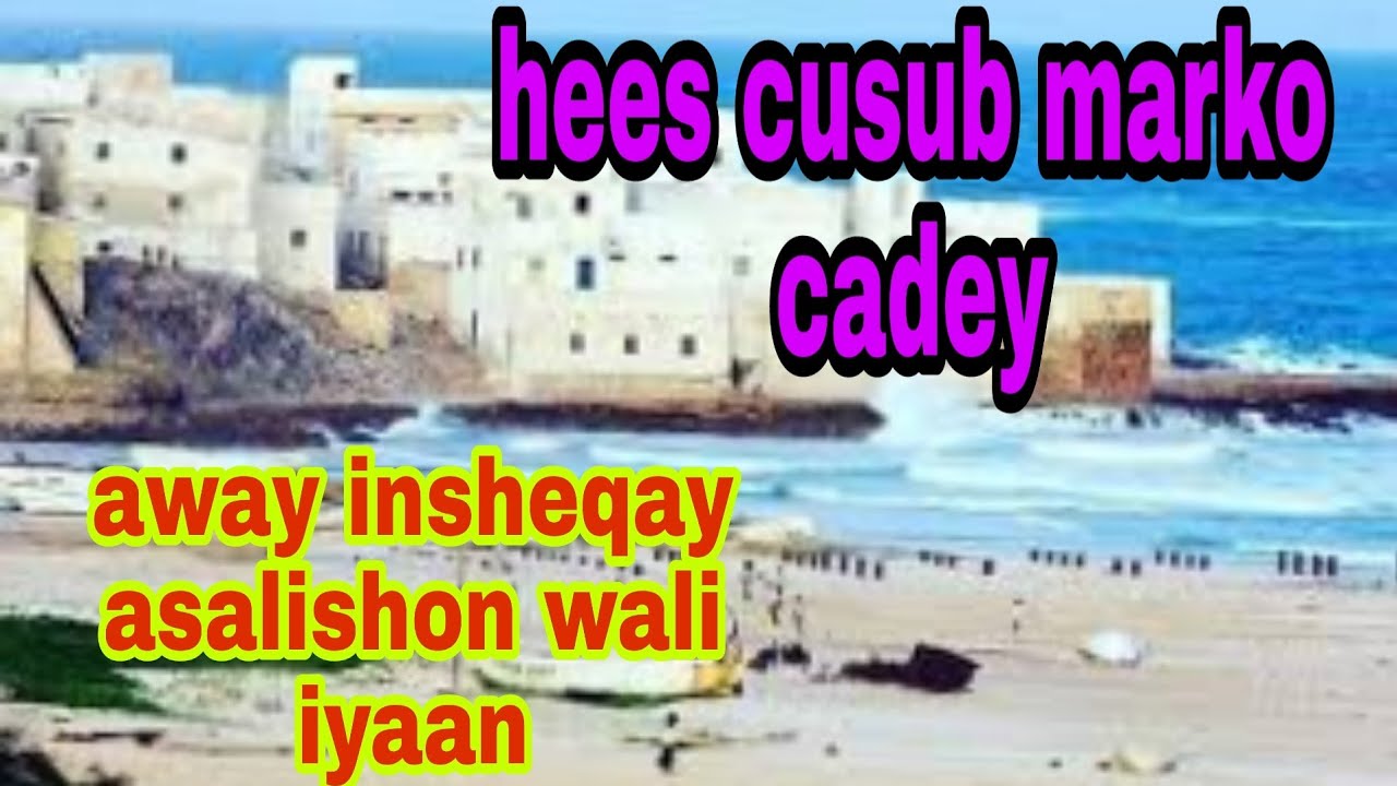 😊 hees cusub 2020 from marko cadeey mininka aw cusmaan - YouTube