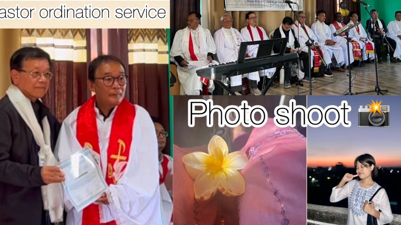 Attending pastor ordination service⛪️ ️|photo shoot evening 🖼️ |Blessed ...