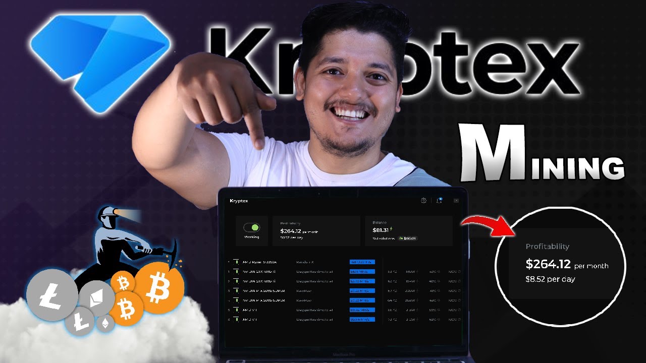 Bitcoin Mining With Laptop/PC 💻 - Kryptex Miner Review & Setup 2025 🤑 ...