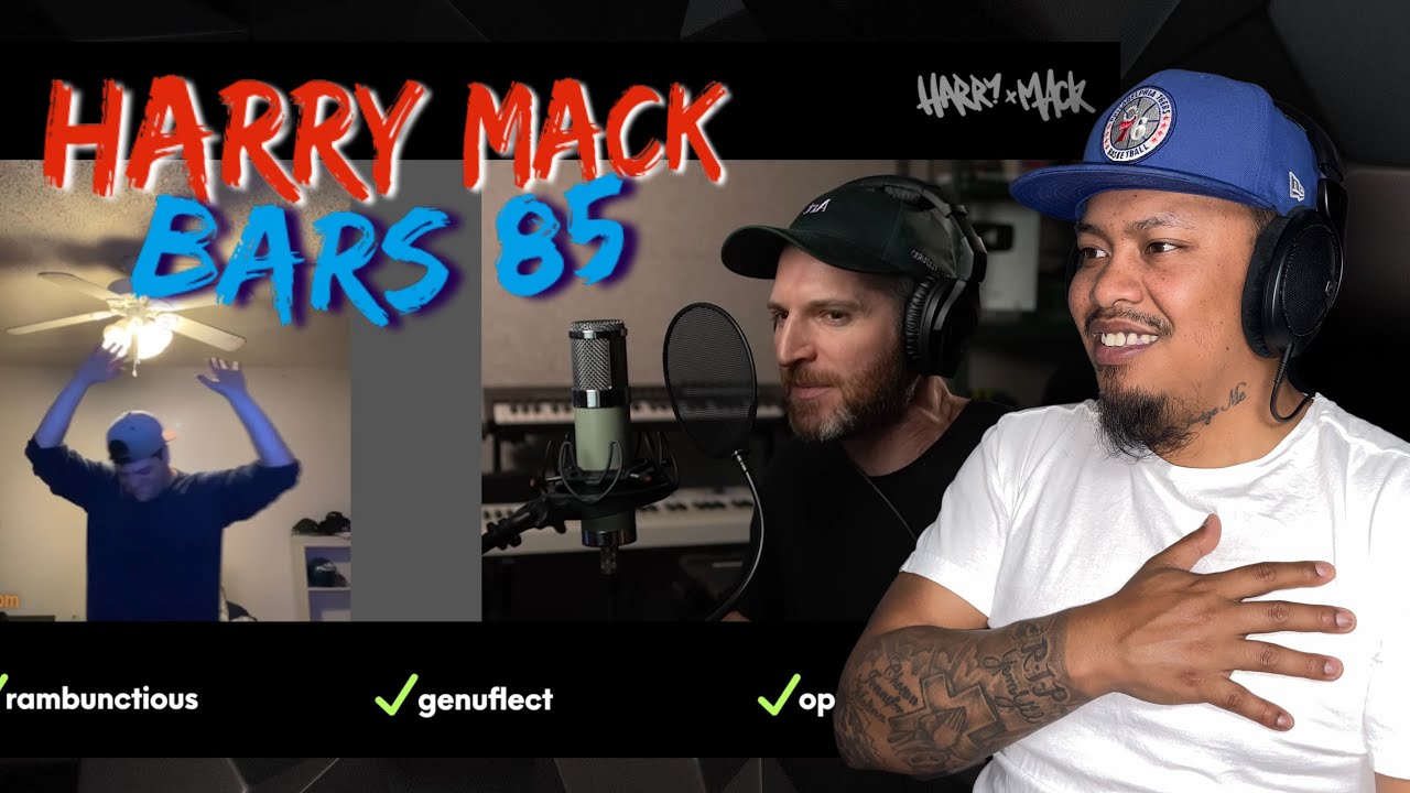 Harry Mack Bowed Down To This Freestyle Omegle Bars 85 (REACTION) - YouTube