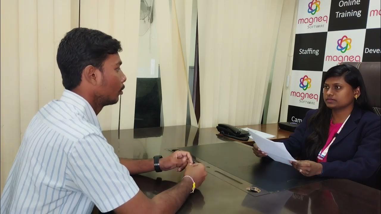 Fresher Hr Interview Hr Interview Magneq Software Youtube