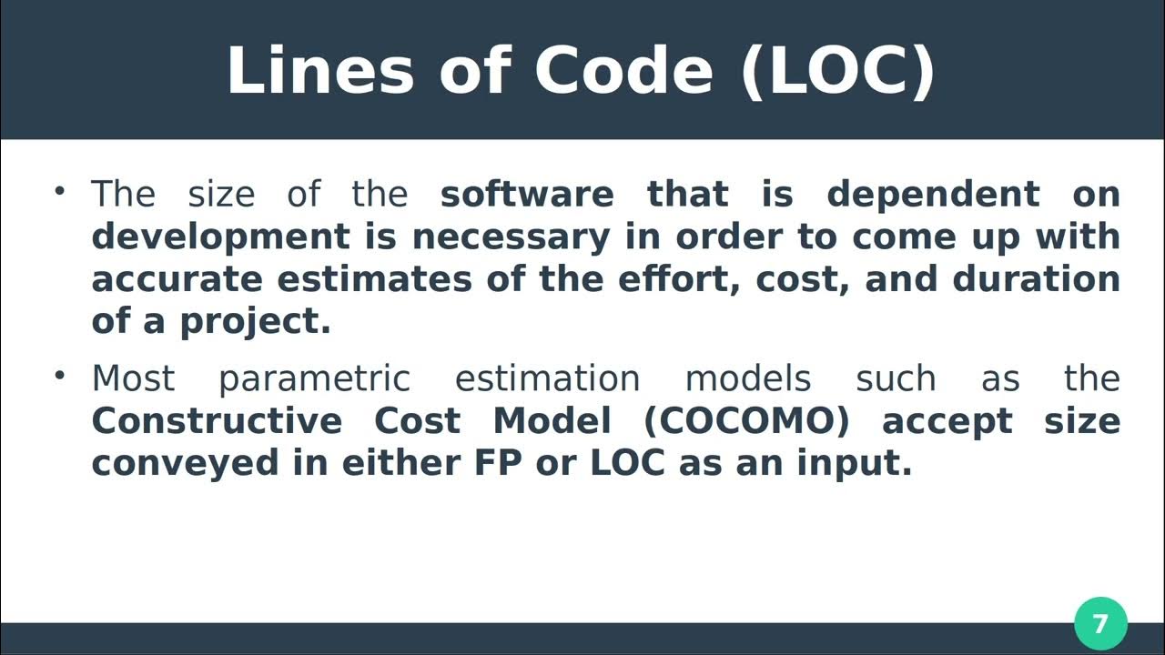 LOC and FP in Software Engineering(Tamil) - YouTube