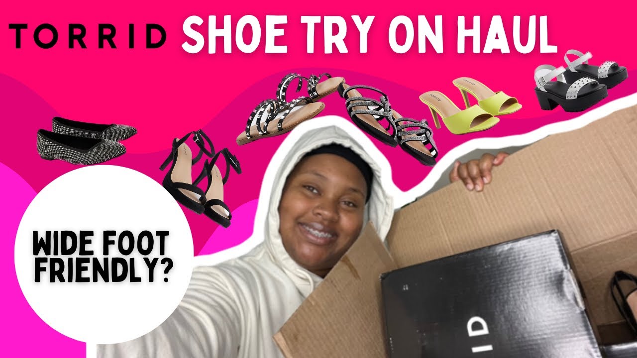 #TORRID SHOE TRY ON HAUL ( SIZE 11 WIDE FOOT) - YouTube