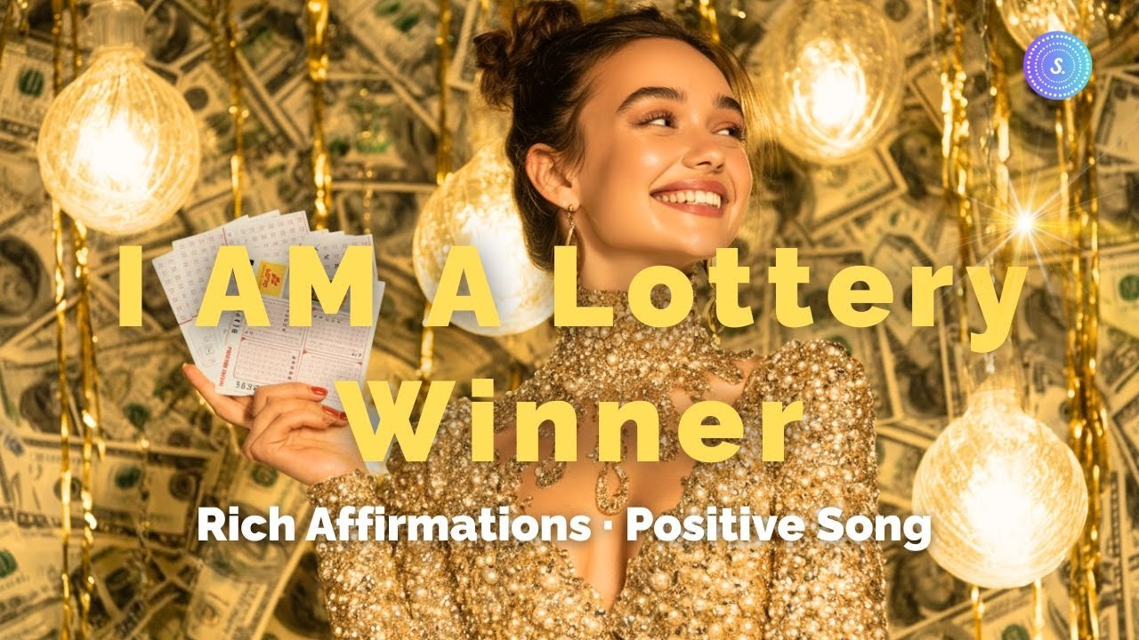 Lottery Affirmation Song｜I AM A Lottery Winner🎵manifestation songs,Big ...