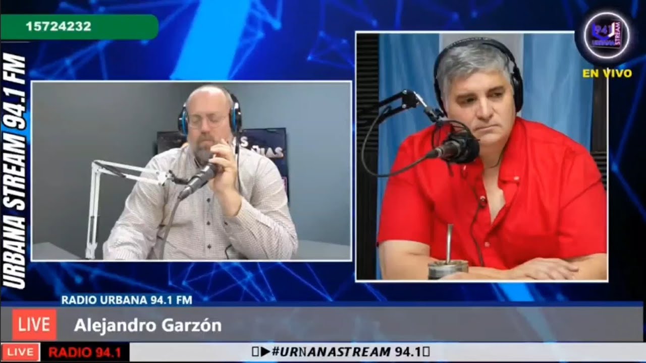 Alejandro Garzón, Dirigente de ATE en el programa "Malas Compañías ...