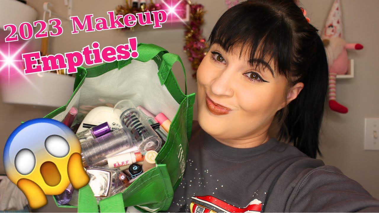 52 Empty Makeup Products! 2023 Empties! - YouTube