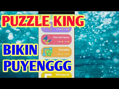 PUZZLE KING GAMEPLAY - BIKIN PUYENGGGHG - YouTube
