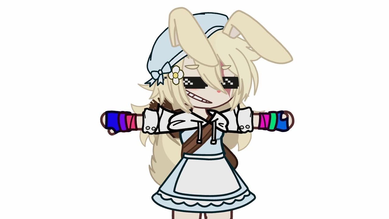 Bunny does the cha cha slide - YouTube