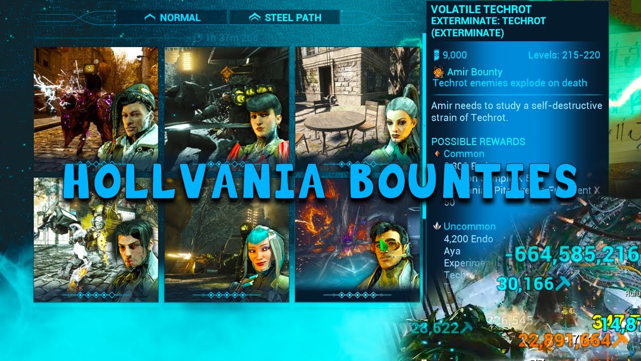 Hollvania Bounties Are Fun! - Warframe - YouTube