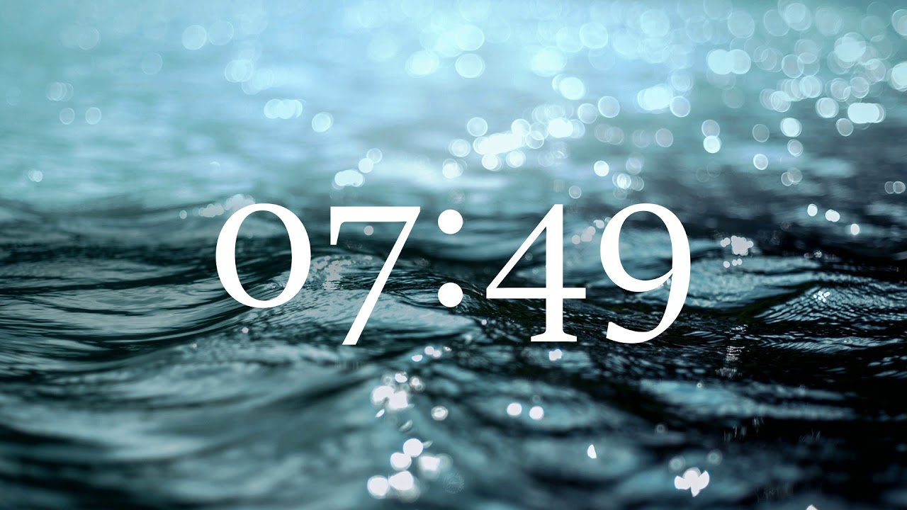 20min water countdown - YouTube