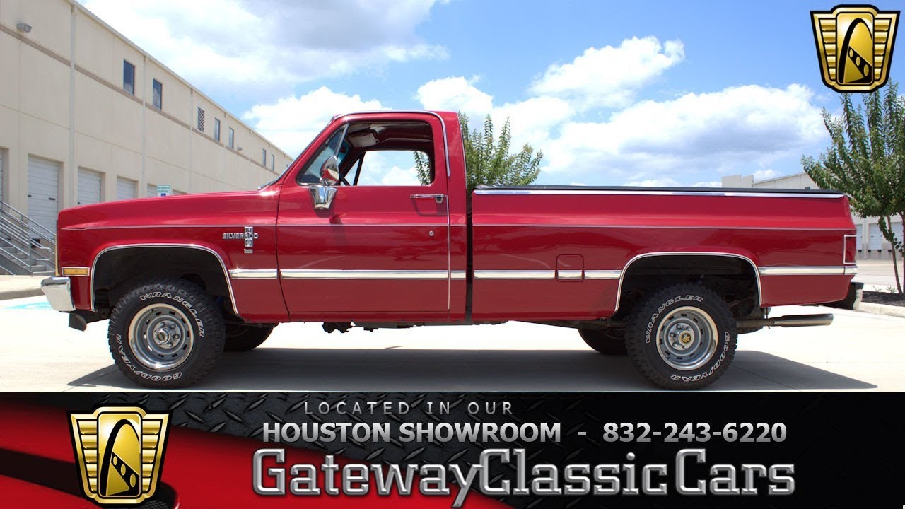 1982 Chevrolet Silverado Gateway Classic Cars #1247 Houston Showroom ...