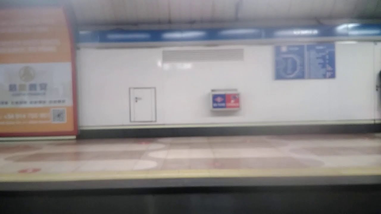 Metro de Madrid (Línea 6 Vía 2) Usera - Plaza Elíptica - YouTube