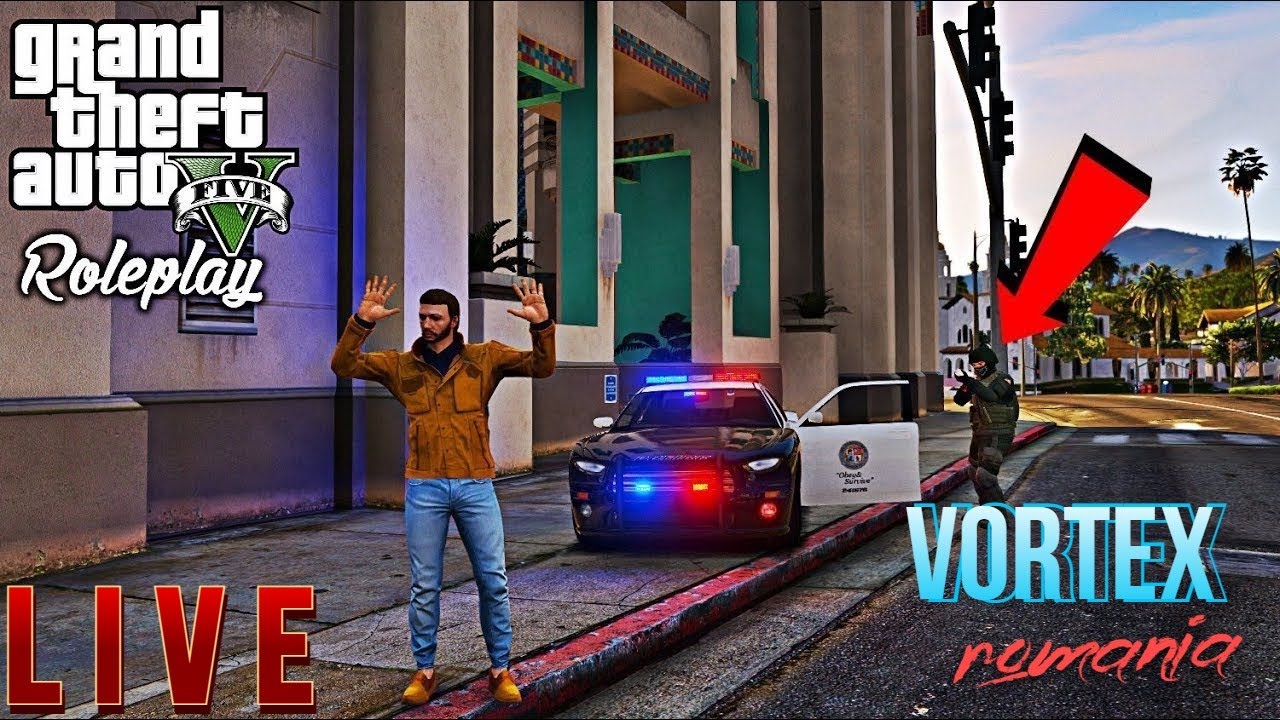 🔴LIVE Fivem Romania ne bagam la un rp vortex romania🔴giveaway la 80 ...