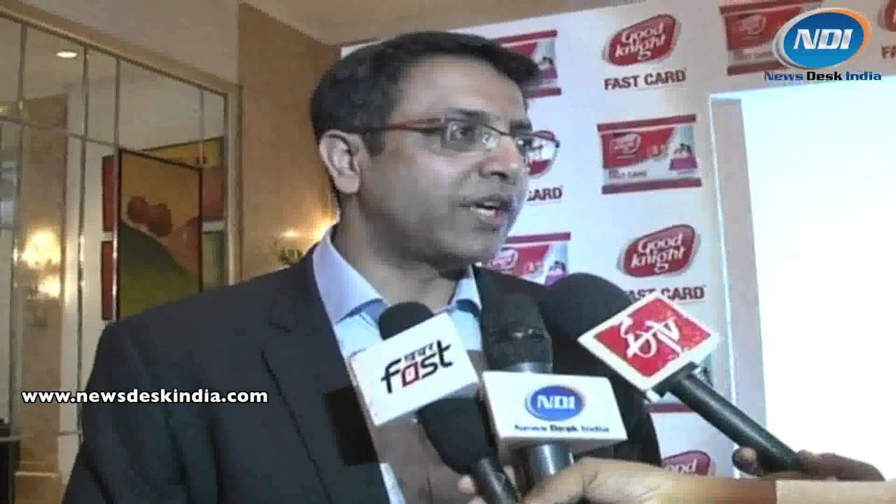 GCPL launches new mosquito repellent 'Good Knight Fast Card' - YouTube
