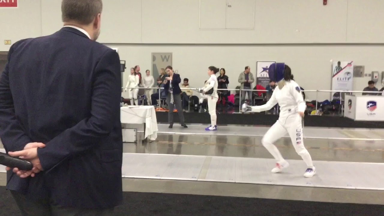 Erika Kim Fencing - YouTube