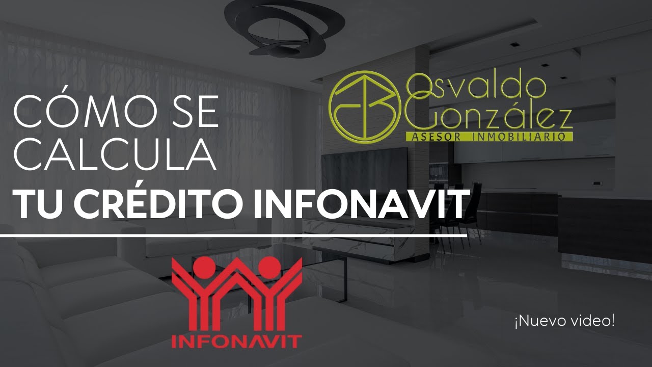 Como se calcula el CREDITO INFONAVIT | CREDITO HIPOTECARIO - YouTube