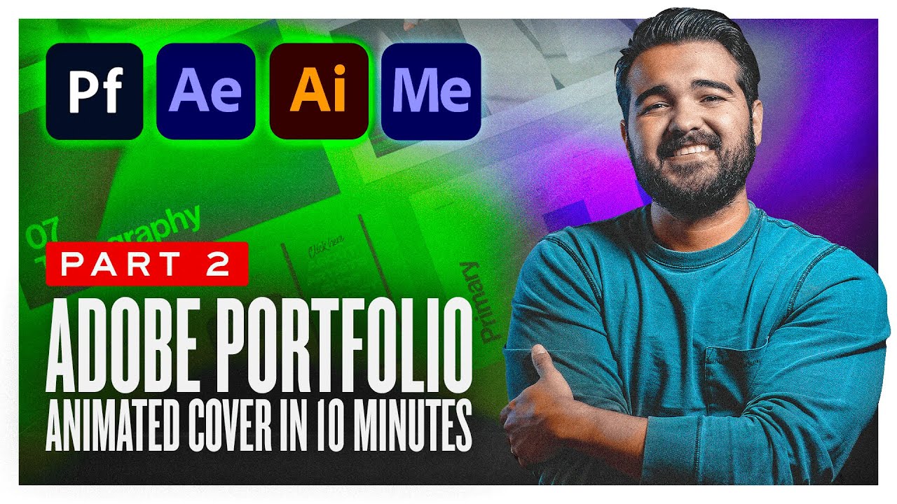 Animated Covers for your Graphic Design Adobe Portfolio in 10 minutes ...