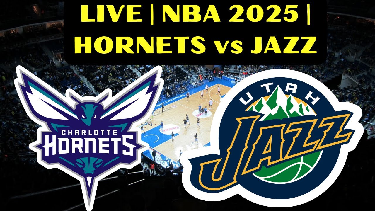 🔴NBA Live | Charlotte Hornets vs Utah Jazz | Live Gamecast + Score ...