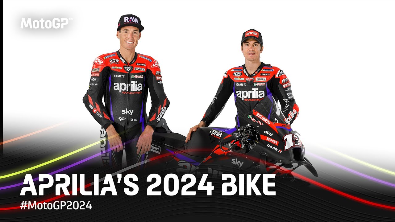 Aprilia Racing | 2024 #MotoGP Teams Presentations Live Show - YouTube