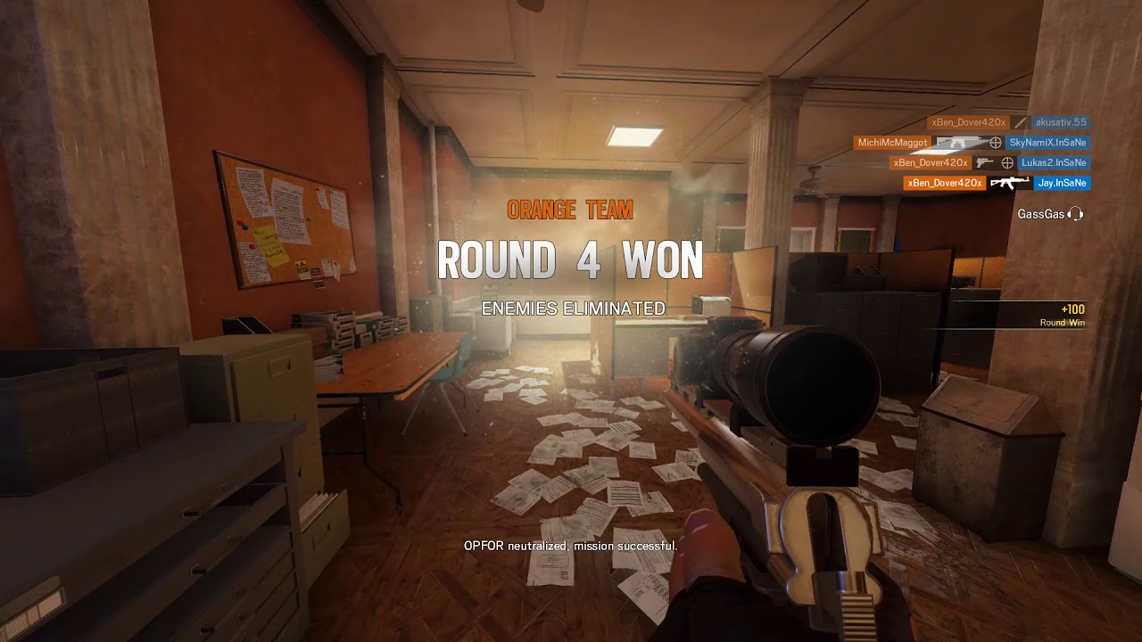 Round won in the last seconds - Rainbow Six Siege - YouTube