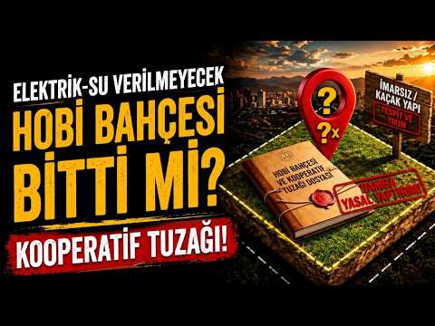 Hobi Bahçesi Devri Bitti mi? Kooperatif Hisseli Arsalarda Yeni Yasal Süreç!