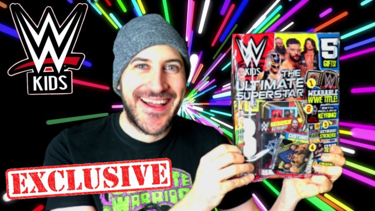 EXCLUSIVE WWE KIDS MAGAZINE REVIEW - June 2019 - YouTube