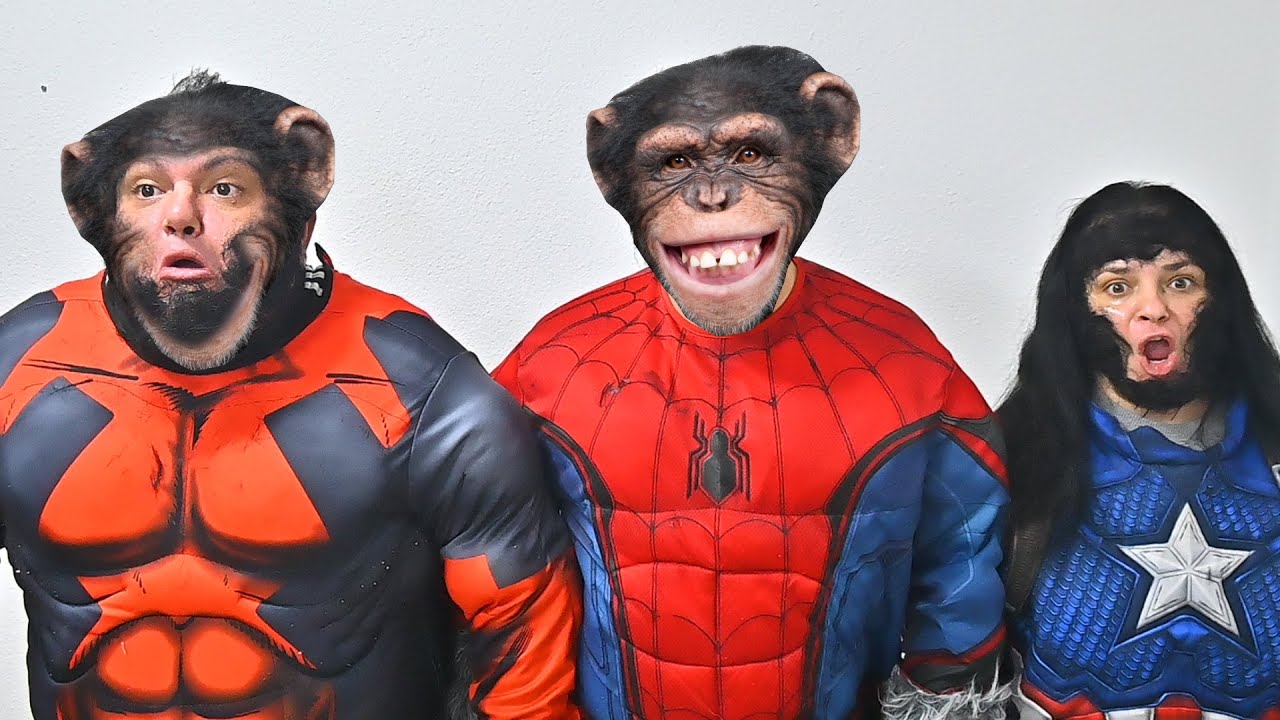 Monkeys Superheroes Save Planet From Humans - YouTube