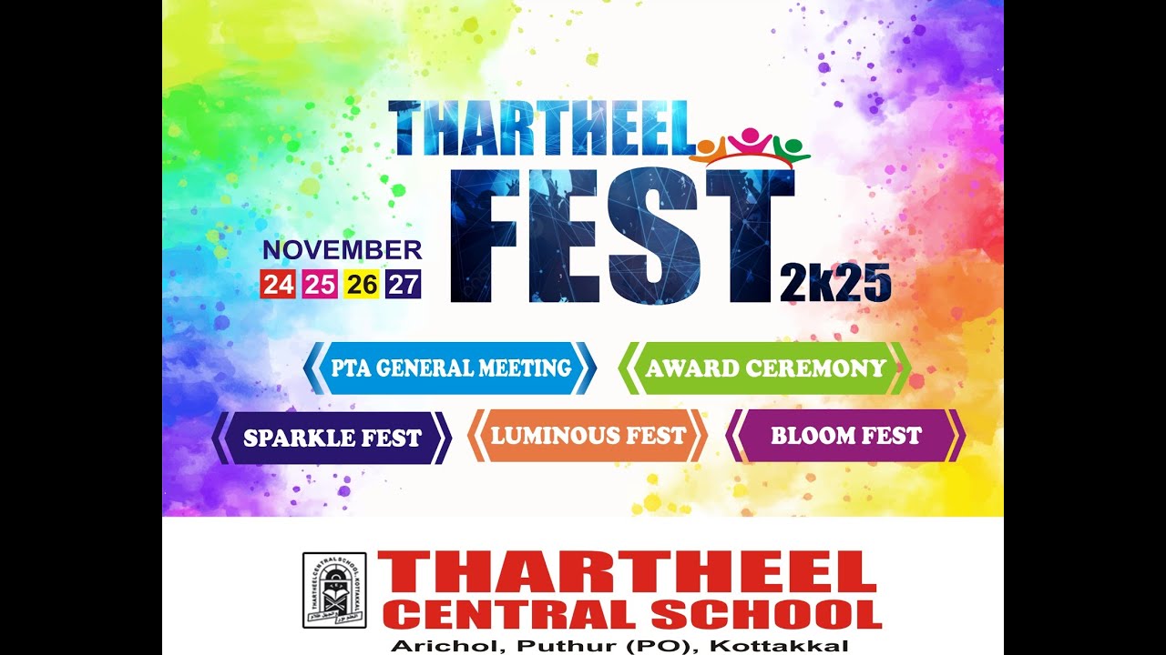 THARTHEEL FEST 2K25 (Day- 2/3) | THARTHEEL CENTRAL SCHOOL KOTTAKKAL ...