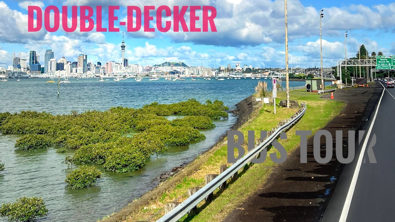 Auckland Double-Decker Bus NX1 - Albany to CBD Ride - YouTube