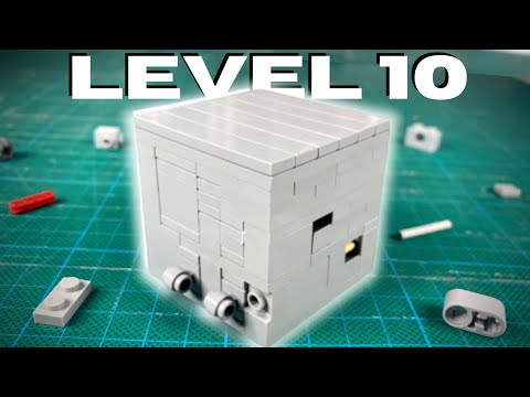Building the World's Hardest LEGO Puzzle Box! (32 steps)