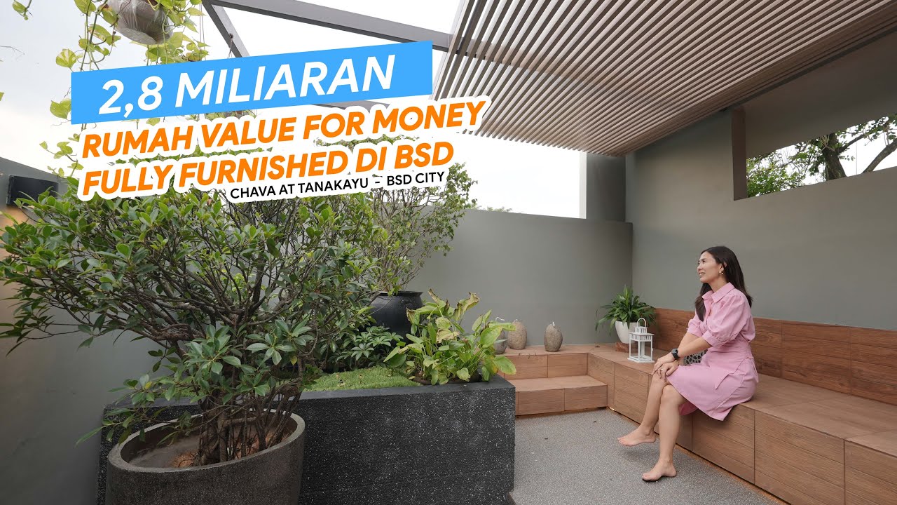 Eps. 408 | MODEL BARU TANAKAYU BSD | Full Furnish Bisa DP 0% DEKET KE RANS NUSANTARA HEBAT - YouTube