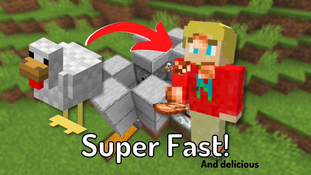 How To Make an Easy, Automatic Chicken Farm in 3 MINUTES! - INFINITE ...