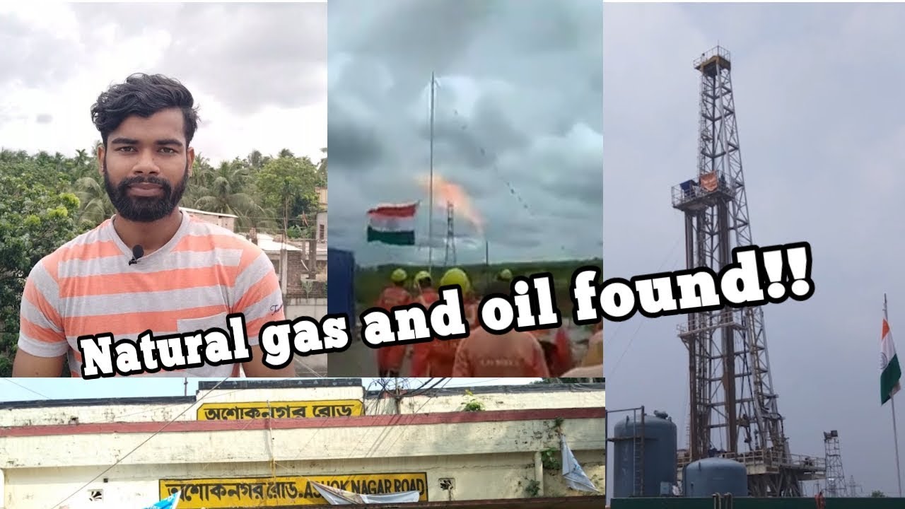 NATURAL GAS AND OIL FOUND||ASHOKNAGAR||WEST BENGAL||ONGC - YouTube