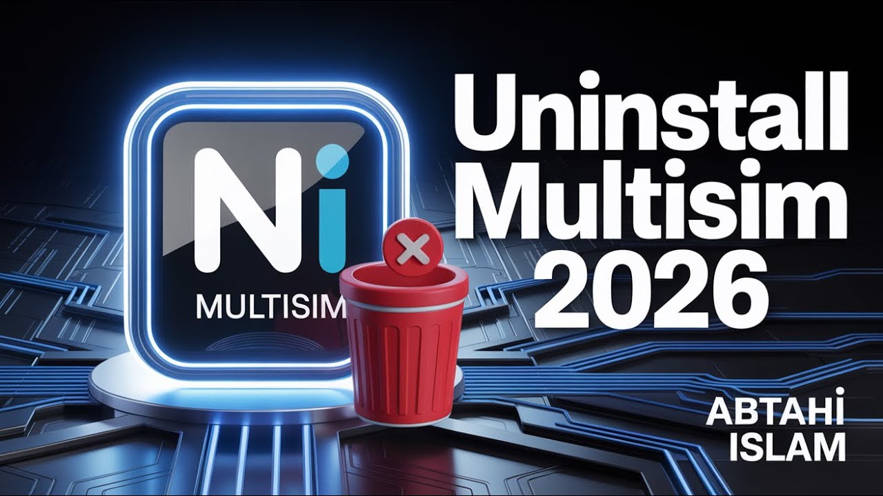 Uninstall NI Software | Uninstall Multisim 14.2 | How to Uninstall ...