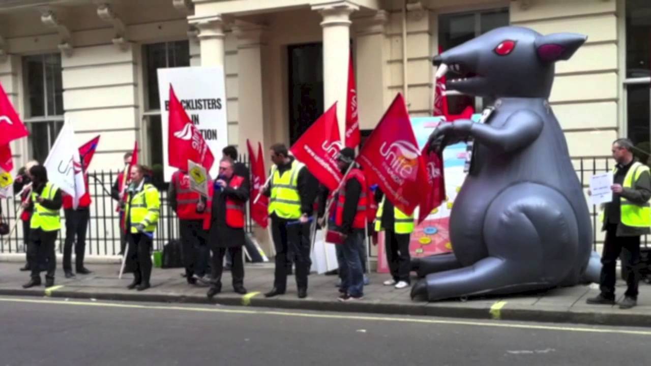 KIER DON'T RAT ON YOUR WORKERS NO BLACKLISTING - UNITE DISPUTE ...