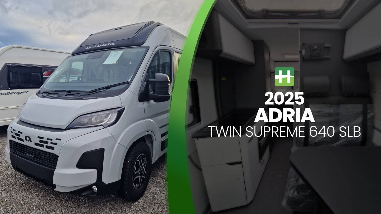 2025 Adria Twin Supreme 640 SLB - YouTube