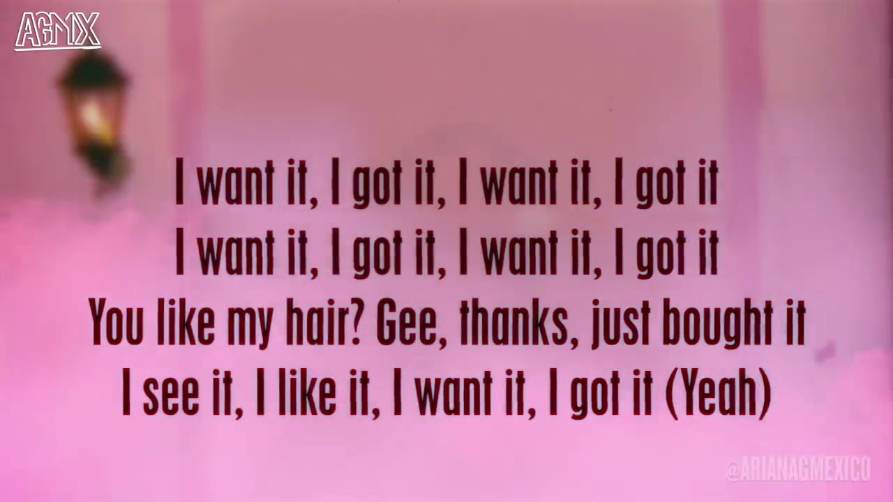 Ariana Grande 7 rings Lyrics - YouTube