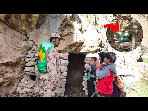 A mountaineer helps a homeless mother.