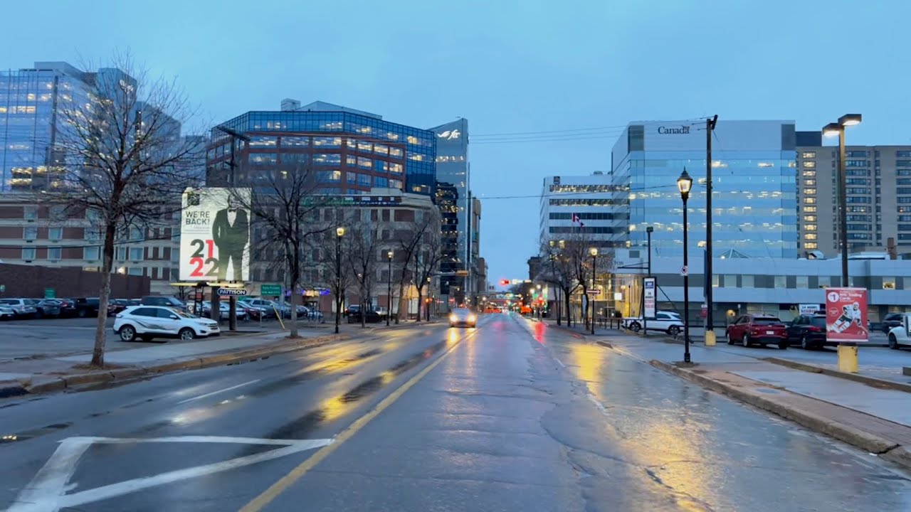 Walking in Regina, November 10, 2021: Downtown Morning - YouTube